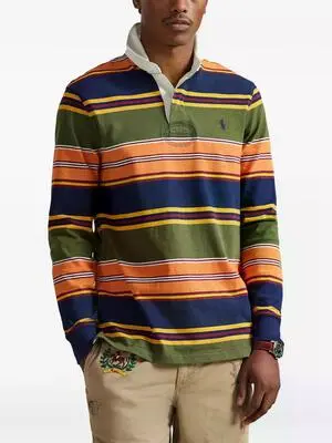 Polo Ralph Lauren Striped Polo Shirt - Green