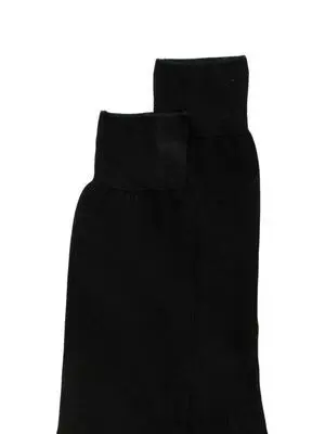 Zegna Logo-print Mid-calf Socks