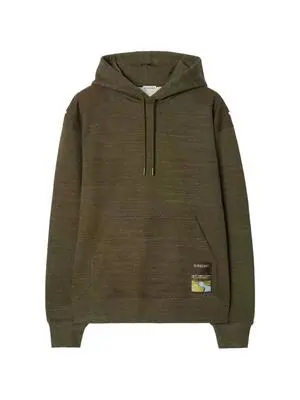 Burberry Landscape Label Cotton Hoodie