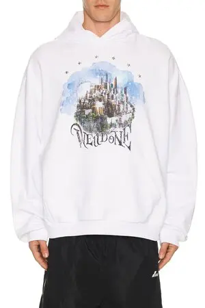 We11Done City Graphic Hoodie - White