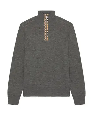 Burberry Cameron Quarter Zip Sweater