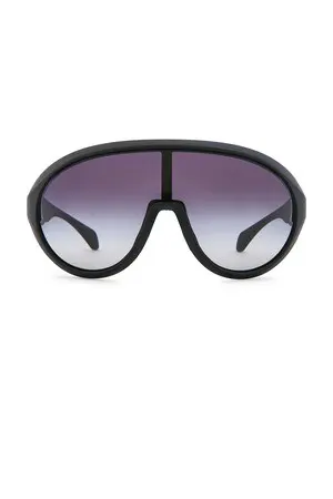 Rick Owens X Moncler Shield Sunglasses - Black