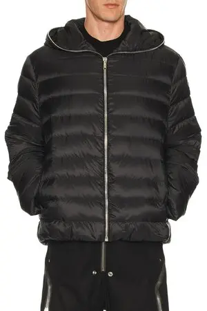 Rick Owens X Moncler Ziplock Jacket - Black