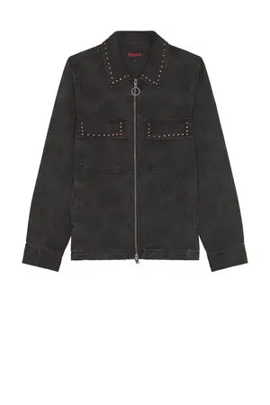 PLEASURES Cowhide Work Jacket
