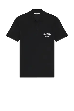 Givenchy Front Pocket Polo In Navy