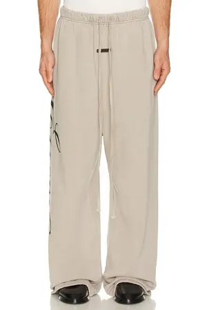Fear Of God Lounge Sweatpant In Grey - Smoke Grey