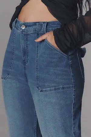 Sanctuary Hayden Plus Bootcut Jeans - Medium Denim