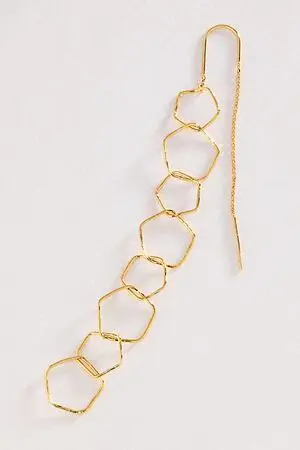 Anthropologie Looped Threader Earrings