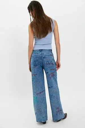 MOTHER The Mid-rise Double Dip Nerdy Jeans