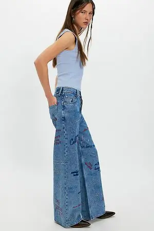 MOTHER The Mid-rise Double Dip Nerdy Jeans