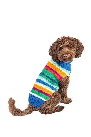 CHILLY DOG Royal Alpaca Stripe Dog Sweater