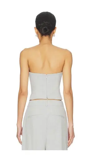 Good American Essential Suiting Strapless Top