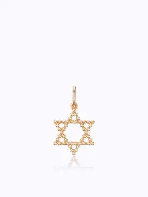 BRIONY RAYMOND Confetti Star Of David Pendant - 18 Karat Rose Gold