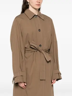TOTEME Cotton Trench Coat - Beige