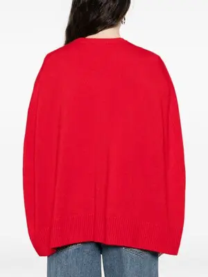 TOTEME Cashmere Crewneck Jumper - Red