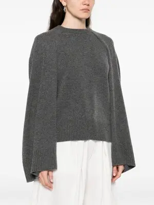 TOTEME Cashmere Crewneck Jumper - Grey