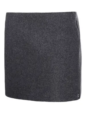Sportmax Wool Skirt - Grey