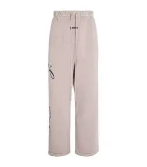 Fear Of God Cotton Fleece Sweatpants - Grey