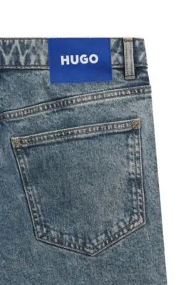 Hugo Boot-cut Jeans In Stretch Denim