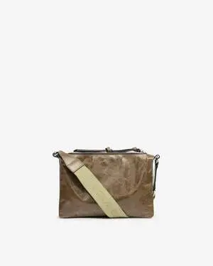 Isabel Marant Winna Duo Shoulder Bag - Moss Green
