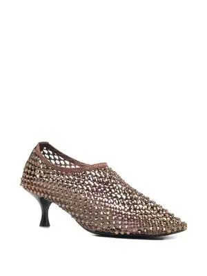 STRATEGIA SHOES Beaded Heeled Pumps