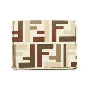 Fendi Short Wallet - Beige