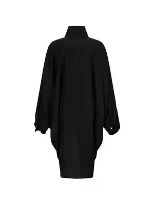 DARKPARK Draped Zip-up Coat