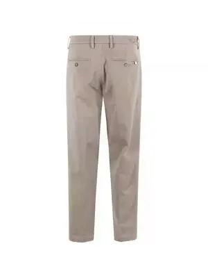 RE-HASH Buttoned Pleated Trousers - Neutrals
