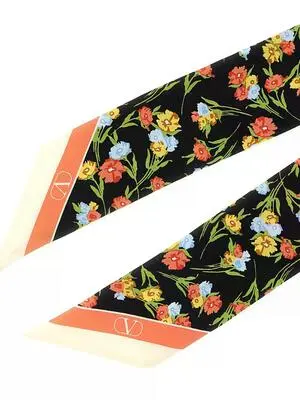 Valentino Garavani Garofani Print Bandeau