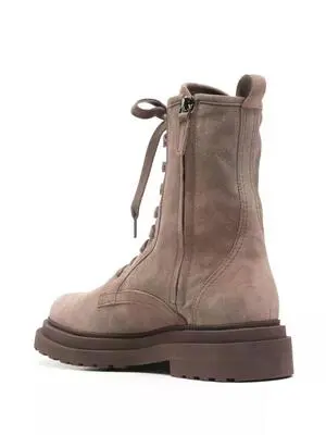Brunello Cucinelli Lace-up Ankle Boots