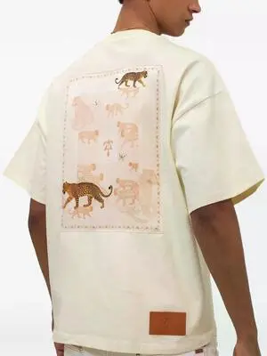 Place Of Ëlms Jaguar Dreams T-shirt - Neutrals