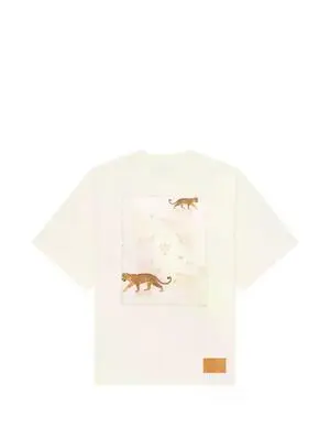 Place Of Ëlms Jaguar Dreams T-shirt - Neutrals