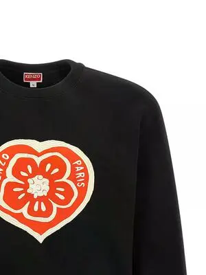Kenzo Boke Heart Classic Sweatshirt - Black