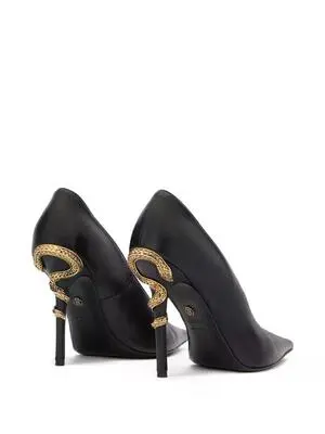 Roberto Cavalli Serpentine Pointed-toe Pumps