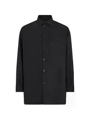 Roberto Cavalli Embossed Serpent Plain Shirt