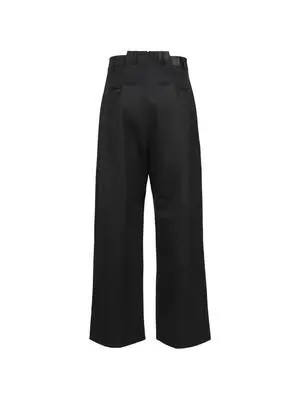 Vetements Belt-loop Wide Leg Trousers