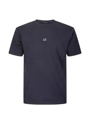 C.P. COMPANY Logo-print T-shirt - Black