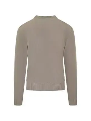 FILIPPO DE LAURENTIIS Crewneck Knit Sweater - Neutrals