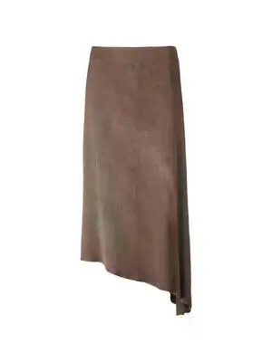 Peserico Asymmetric Hem Midi Skirt