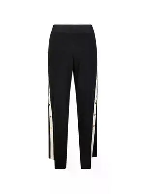 Elisabetta Franchi Button Stripe Trousers