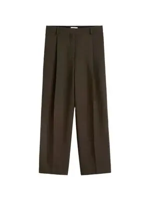 TOTEME Pleated Trousers - Brown