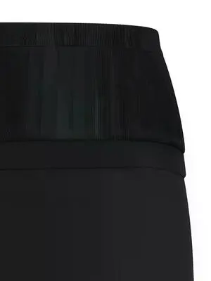 Attico Ribbed Pencil Skirt