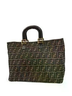 Fendi 1990-2000s Zucca Tote Bag