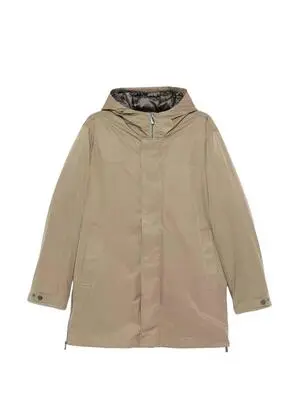 Corneliani Long-sleeve Hooded Coat