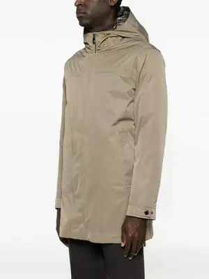 Corneliani Long-sleeve Hooded Coat