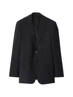 Burberry Single-breasted Tailored Jacket