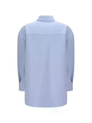 Fabiana Filippi Buttoned Chest-pocket Shirt