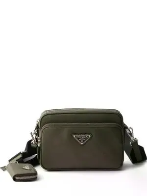 Prada Saffiano Leather Shoulder Bag - Green