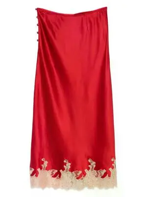 Kiki De Montparnasse Orchid-lace Skirt