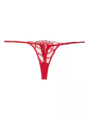 Kiki De Montparnasse Petite Chou Thongs - Red